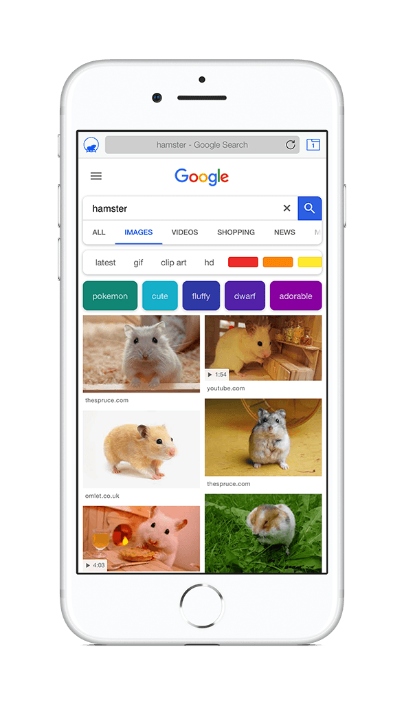 HamsterBrow – The hamster-powered web browser and document reader